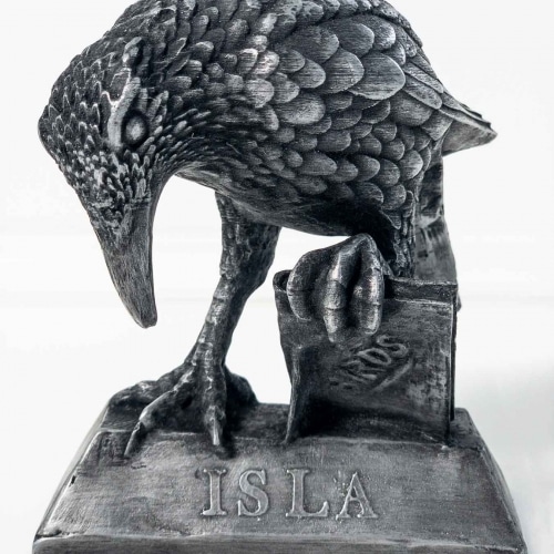 Rook With A Book Statue - Thrussells